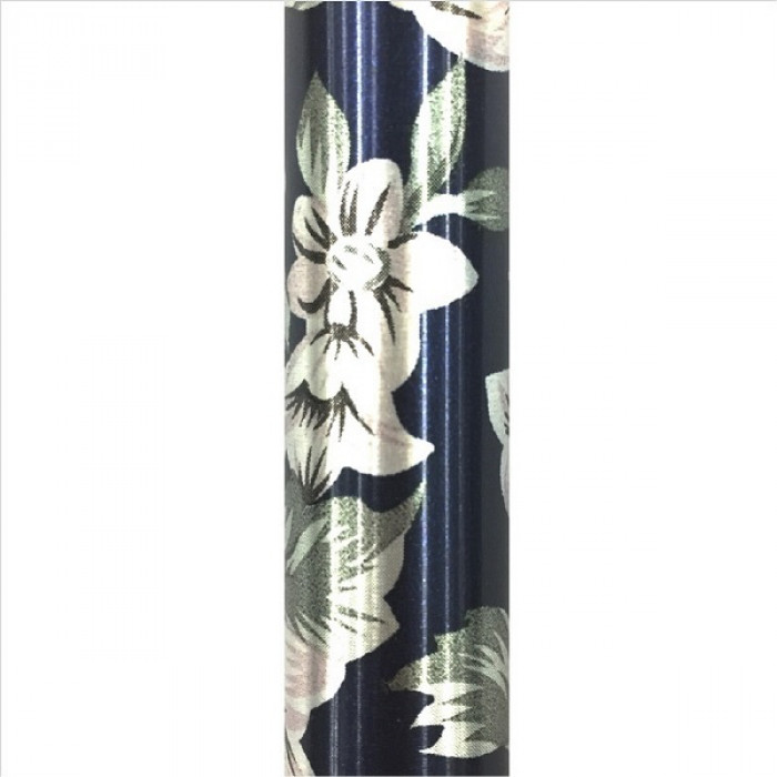 Fuji Home Walking Stick with Natural Wood Handle(Blue Flower) WB3718 ...